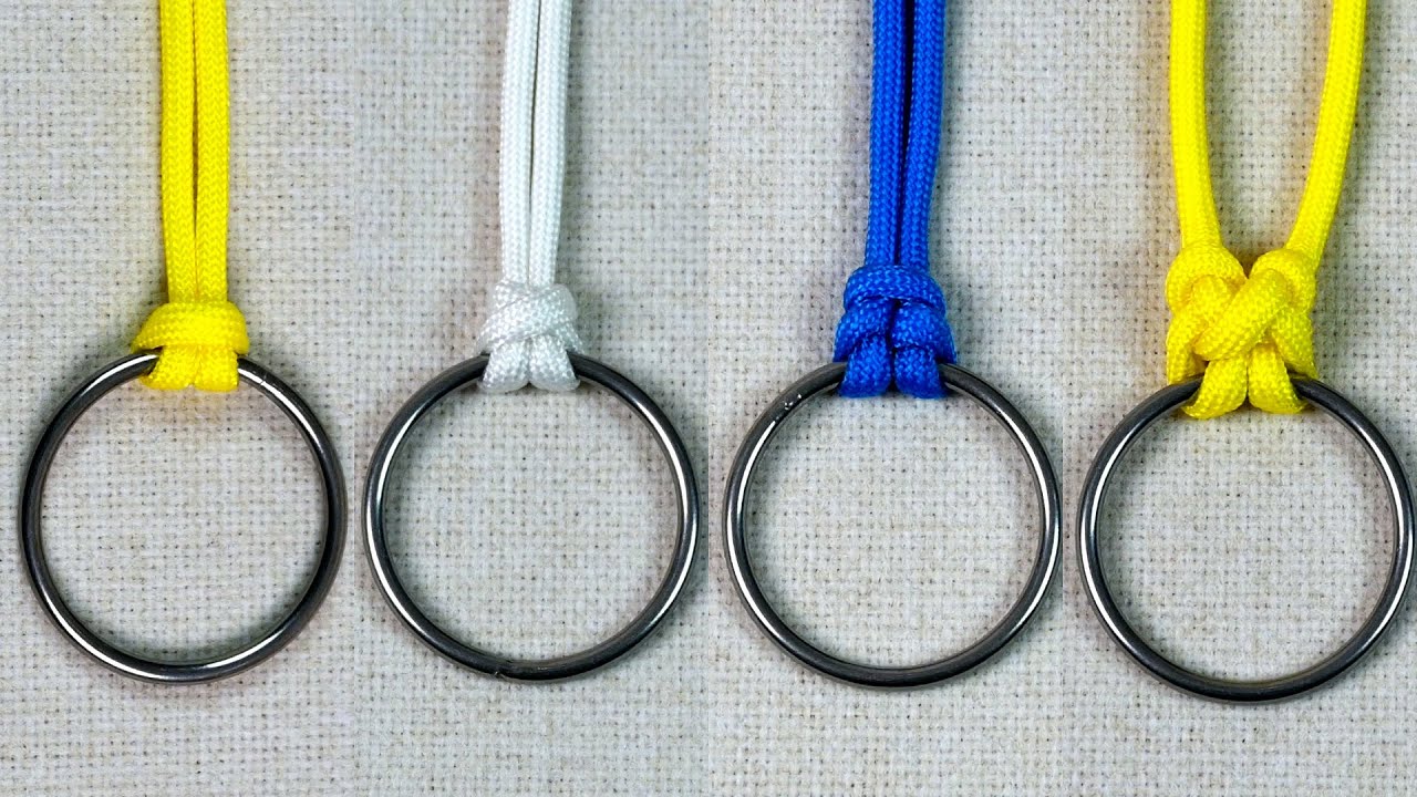 4 Common Pendant Knots You Should Know in Life - YouTube