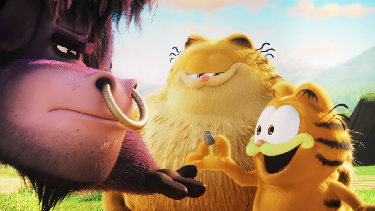 Odie Ties Garfield & Vic To A Tree To Resolve Their Issues Garfield ...