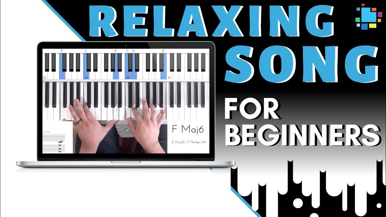 Piano Beginners: learn this RELAXING beautiful SONG (6 minutes!) - YouTube