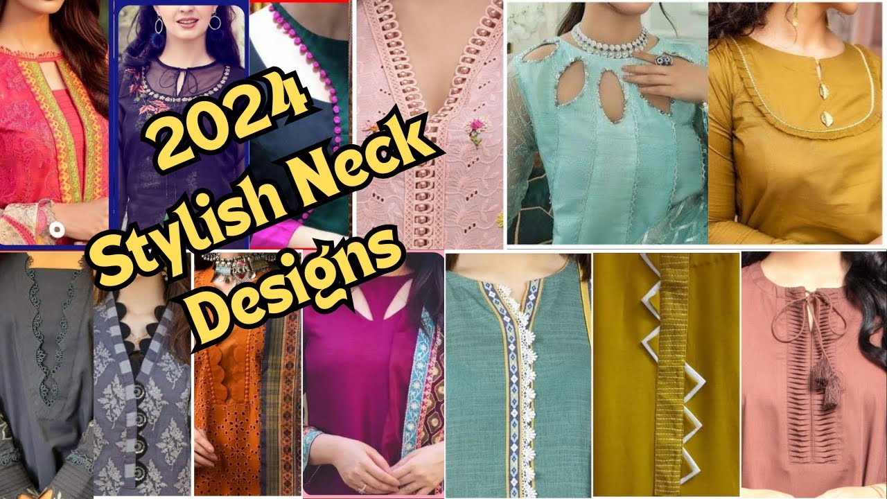 2024 Stylish Neck Designs | Eid Special Neck Designs | Gala K Designs ...