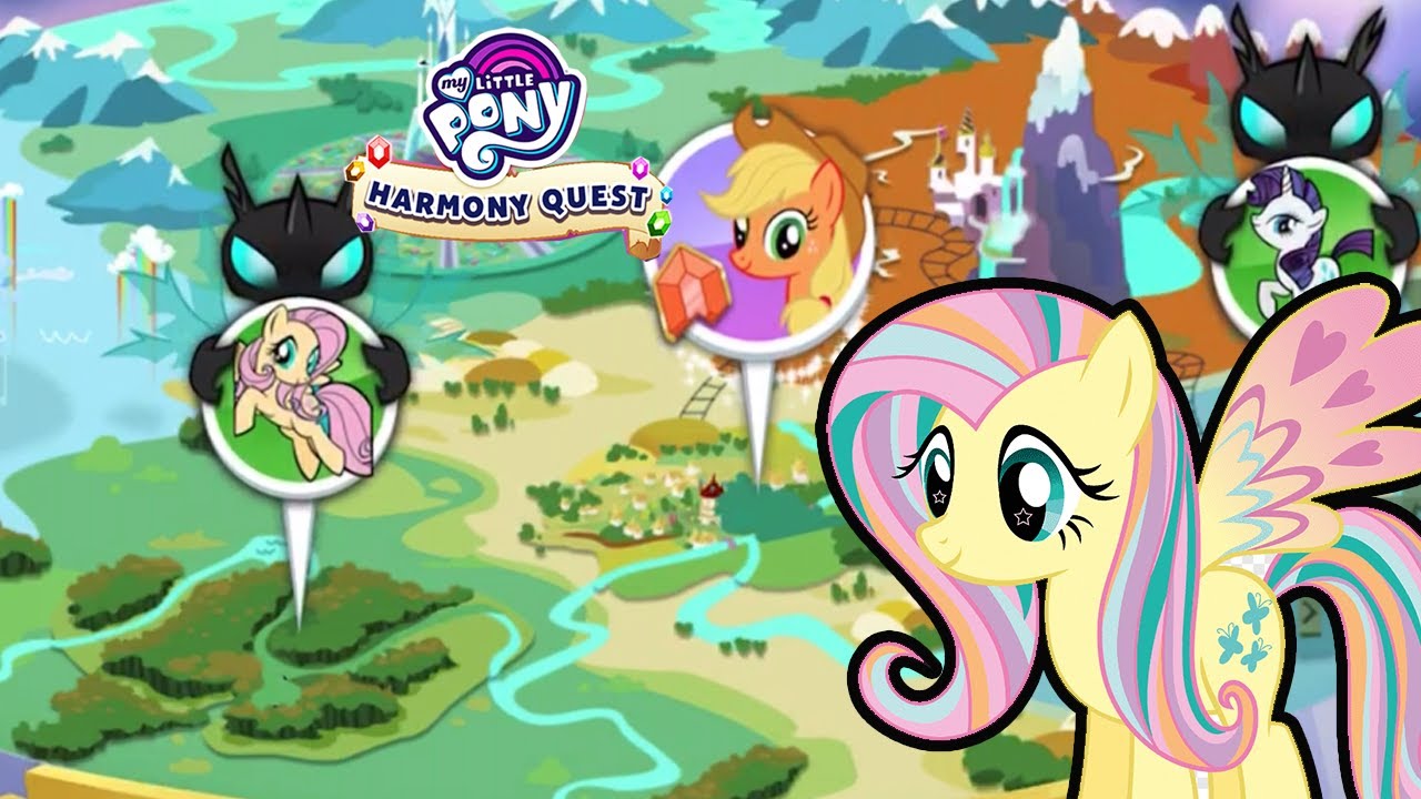 My Little Pony: Harmony Quest - Mission Quest FLUTTERSHY find The ...