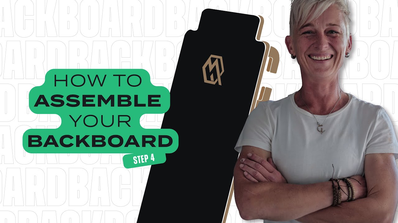 How to assemble your GYM WALL'S backboard 🔥 - YouTube