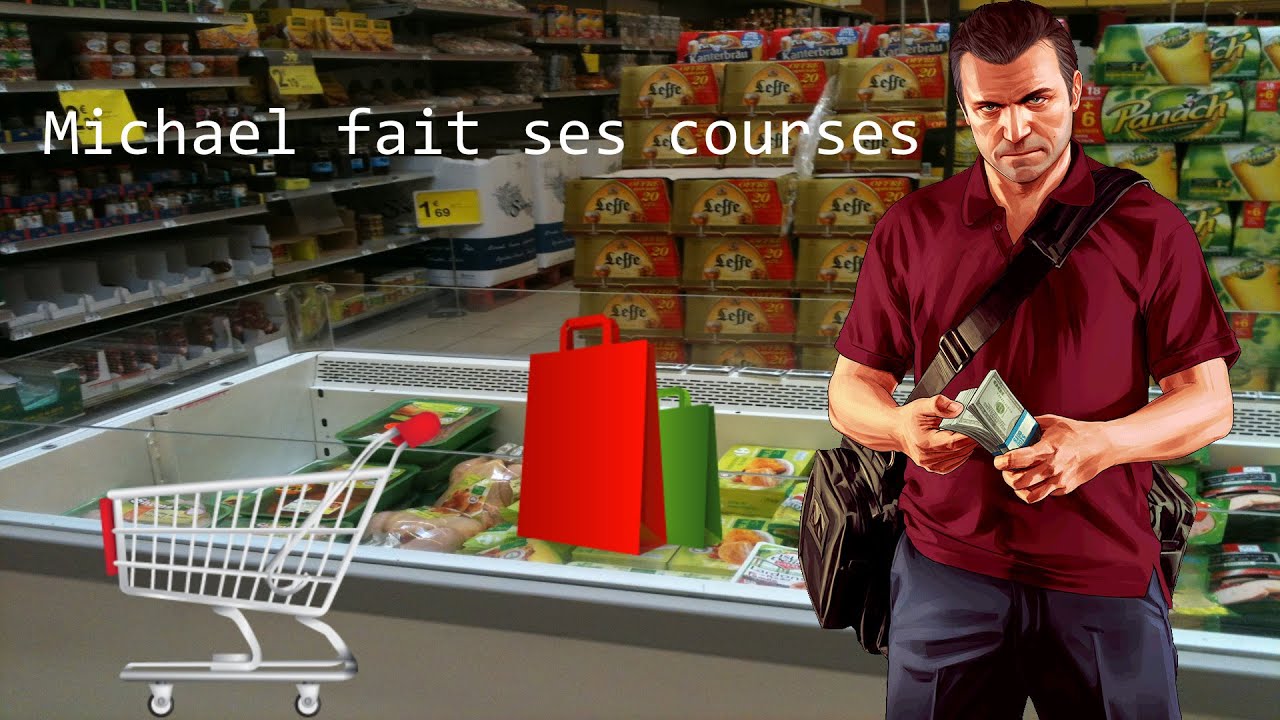 Michael fait ses courses... - YouTube