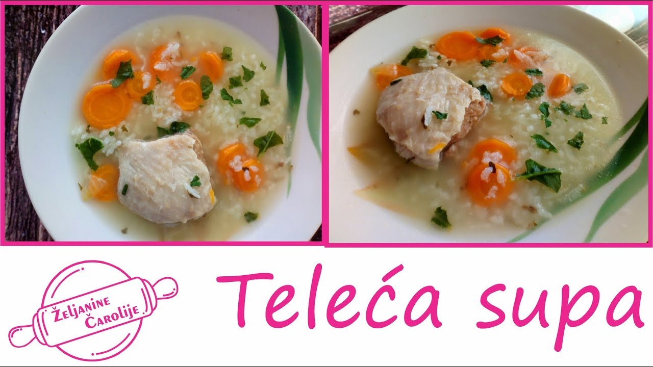 RECEPT Teleca supa NAJJEDNOSTAVNIJI RECEPT - YouTube