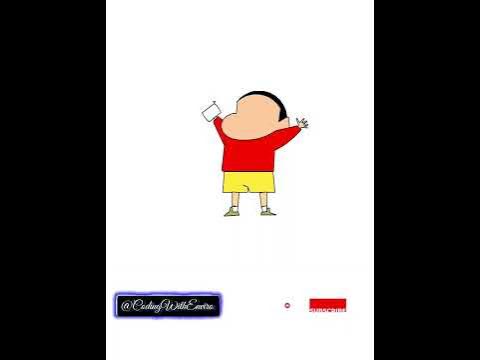 Making Sinchan using Python | @CodingWithEnviro | #sinchan - YouTube