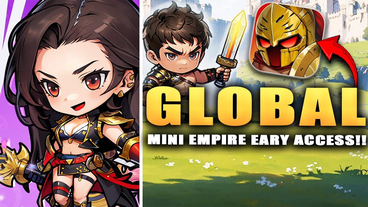 *NEW* GACHA MINI EMPIRE HERO NEVER CRY OPEN BETA GAMEPLAY!!!! - YouTube