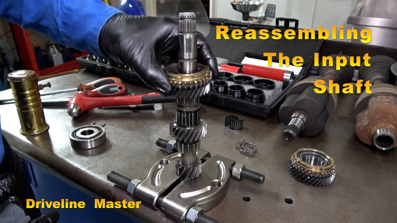 Toyota C52 Input Shaft Reassemble (Video 9) - YouTube