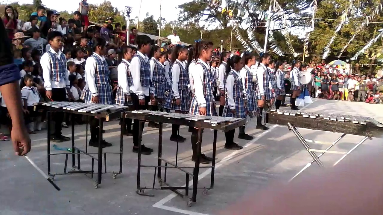 Drum And Lyre in Mababanaba High School San Jose Tarlac - YouTube