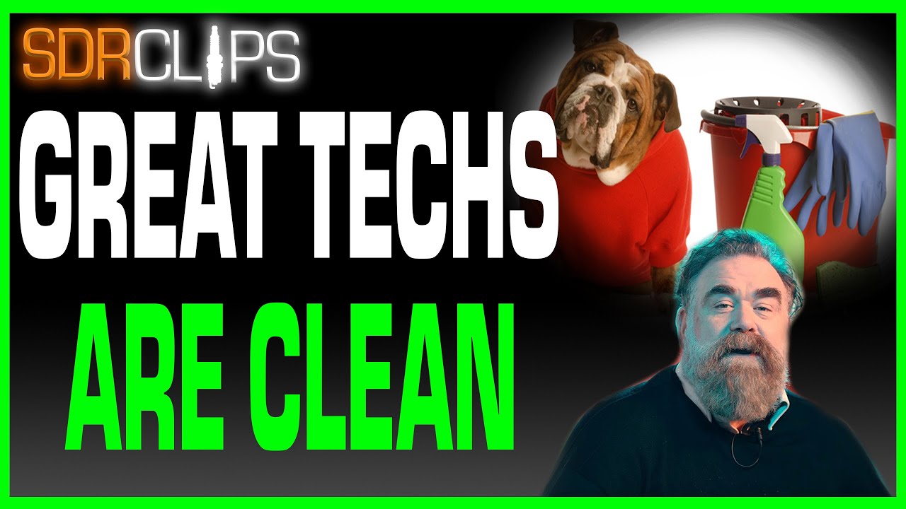 Great Techs Have Clean Workstations And Clear Processes - YouTube