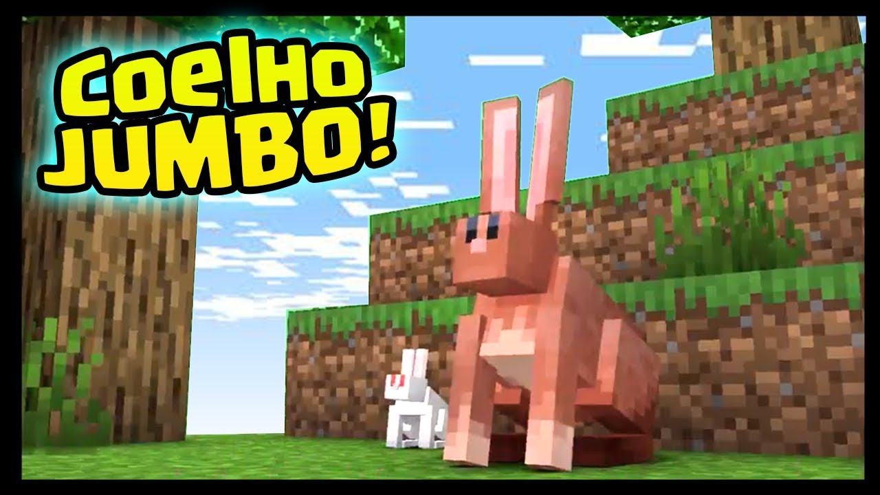 NOVIDADE! Novo Coelho JUMBO Adicionado ao MINECRAFT EARTH - YouTube