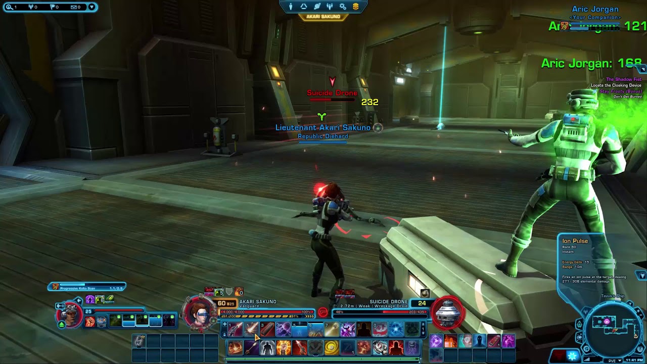 SWTOR: TRAVUS SHIP - THE SHADOW FIST: VANGUARD TROOPER: - YouTube