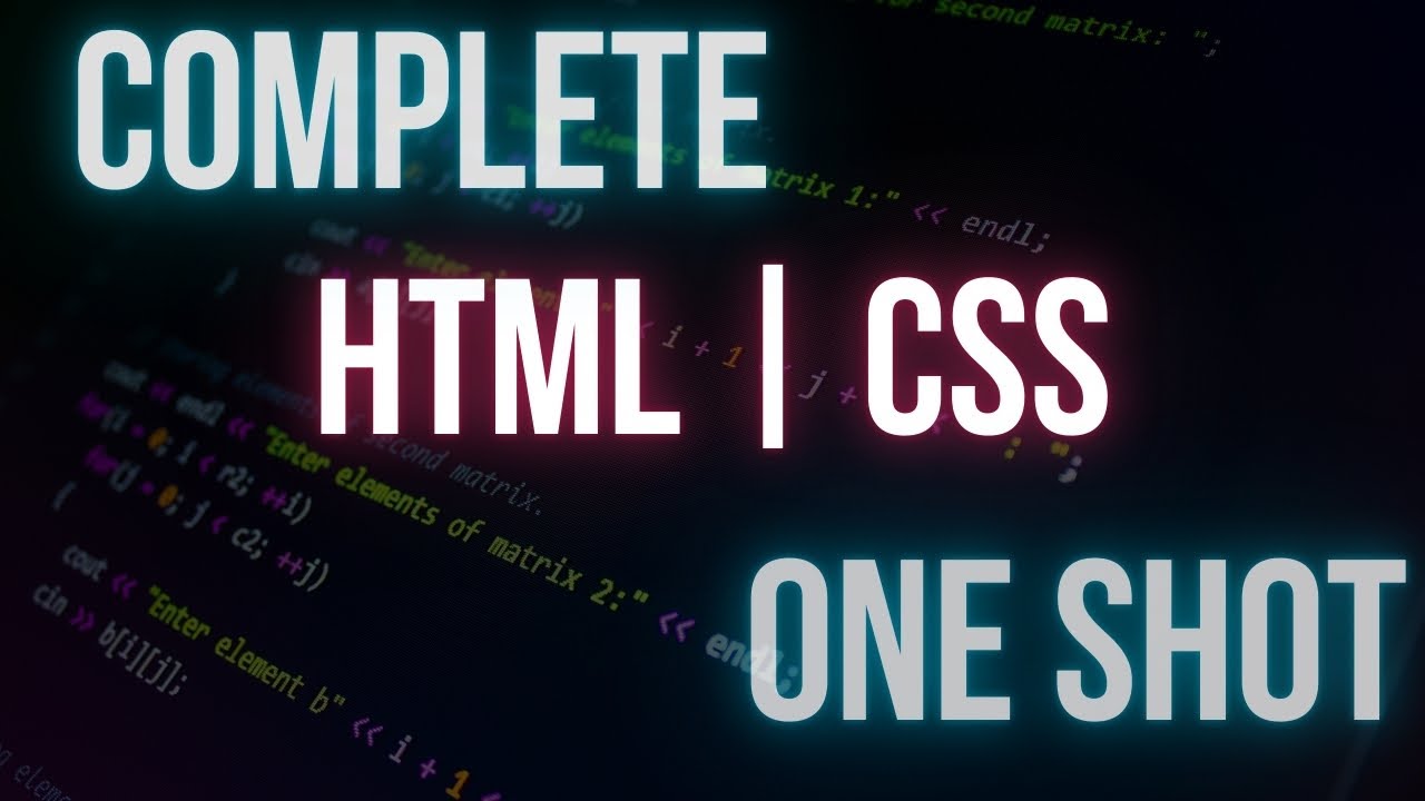 html and css tutorial for beginners | html tutorial for beginners ...
