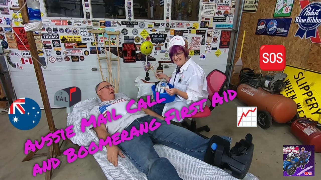 AUSSIE Mail Call ....And Some Can-Am Spyder Schmack - YouTube