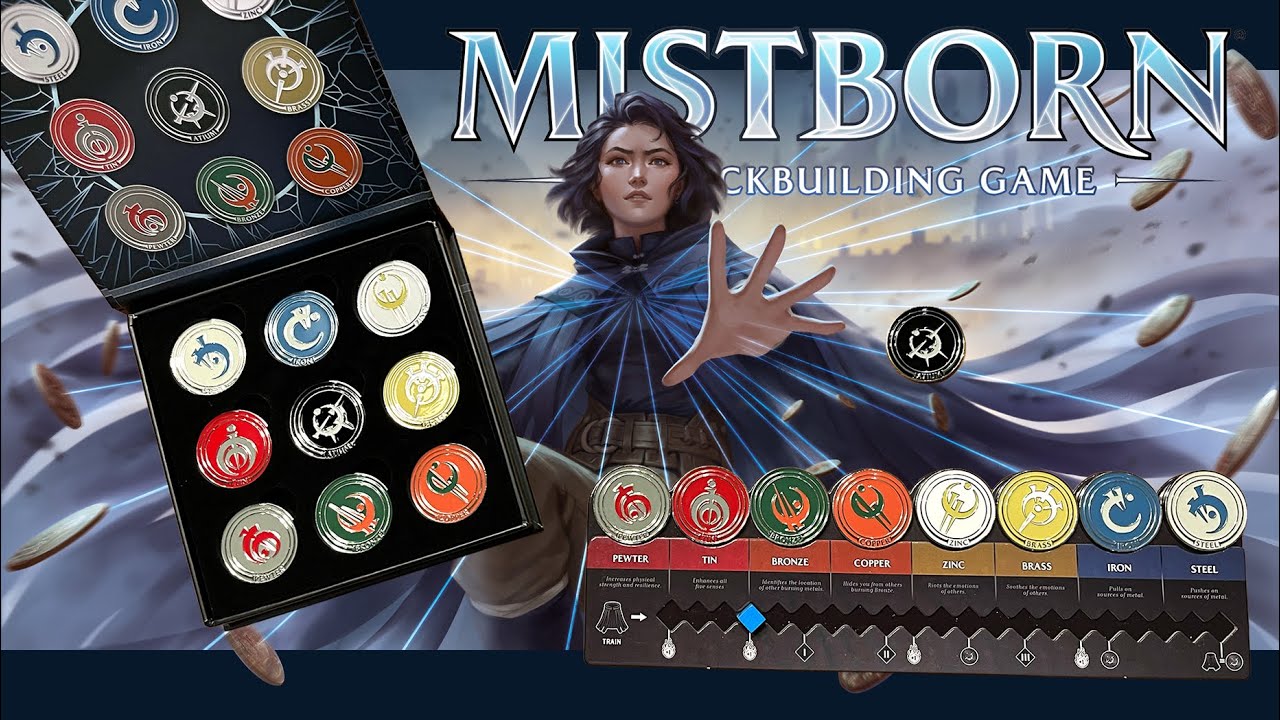 Burning & Flaring Metals with Style! | Mistborn: The Deckbuilding Game ...