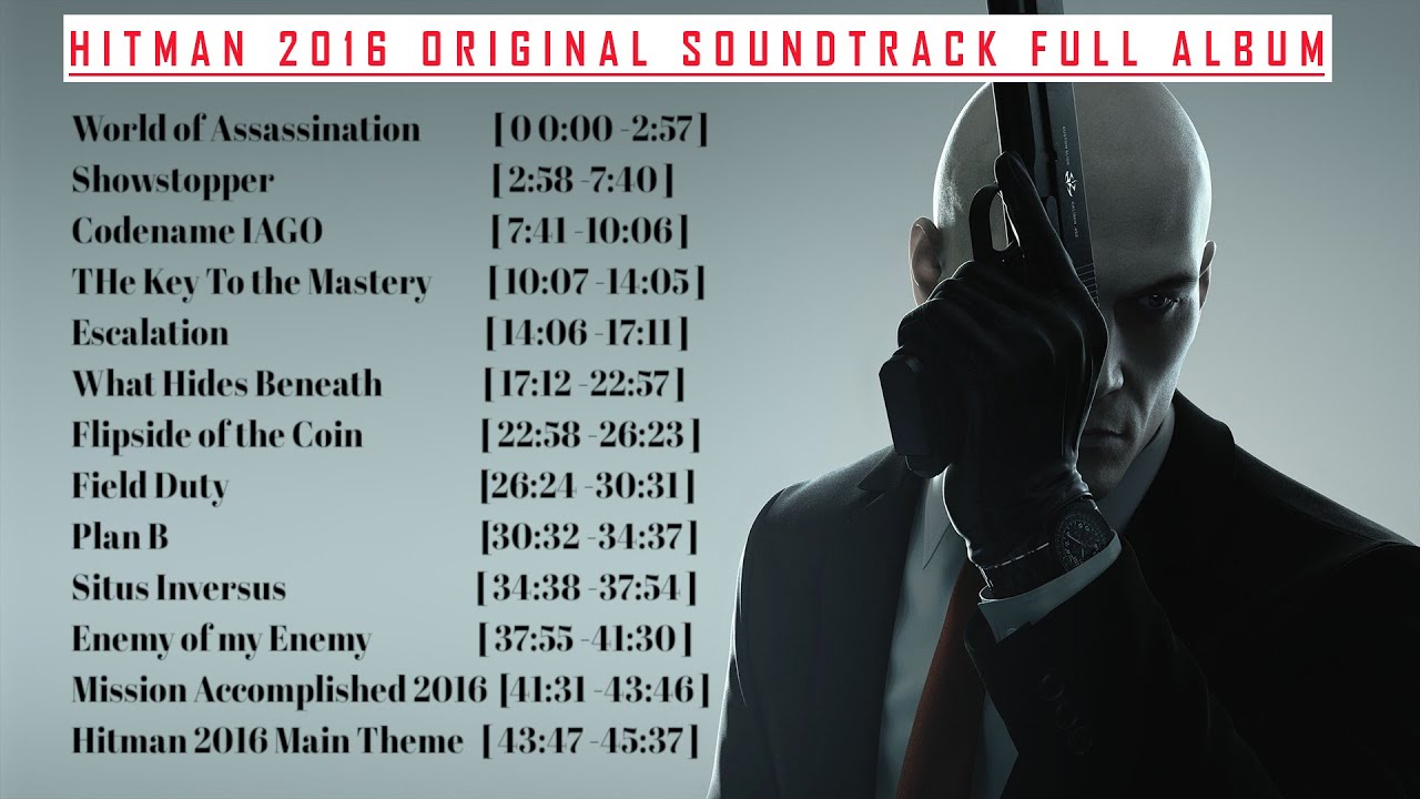 Hitman 2016 OST Soundtrack Full Album - YouTube
