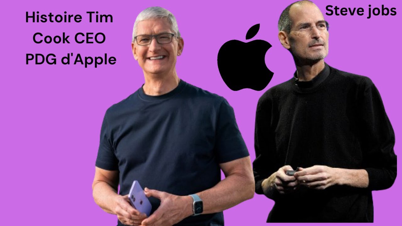 histoire Tim Cook CEO PDG d'apple carriere succes billionnaire et ...