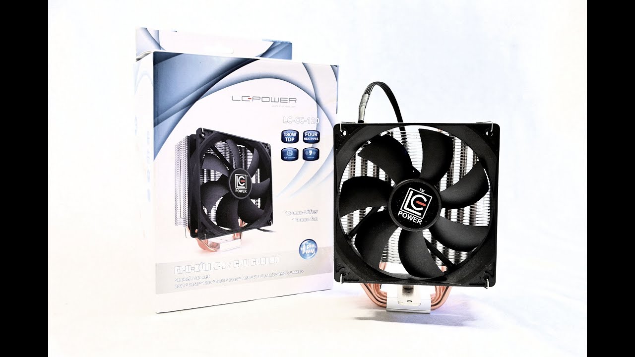LC-Power Cosmo Cool LC-CC-120 - Preiswerter Kühler für Jeden? - YouTube
