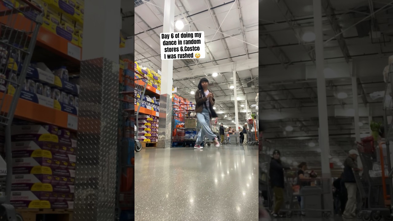 Day 6 of doing my dance (Costco) I was rushed :/ - YouTube