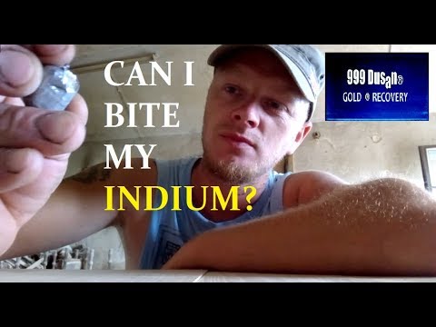 Can i bite my INDIUM? - YouTube