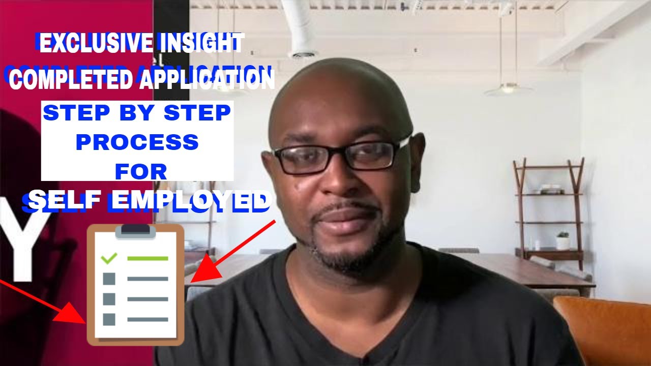 Paycheck Protection Program Application - Self Employed Full Application Process - YouTube
