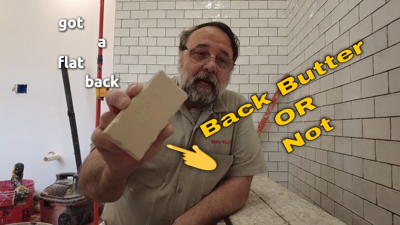 Stop Back Buttering Every Tile - Here's Why - YouTube