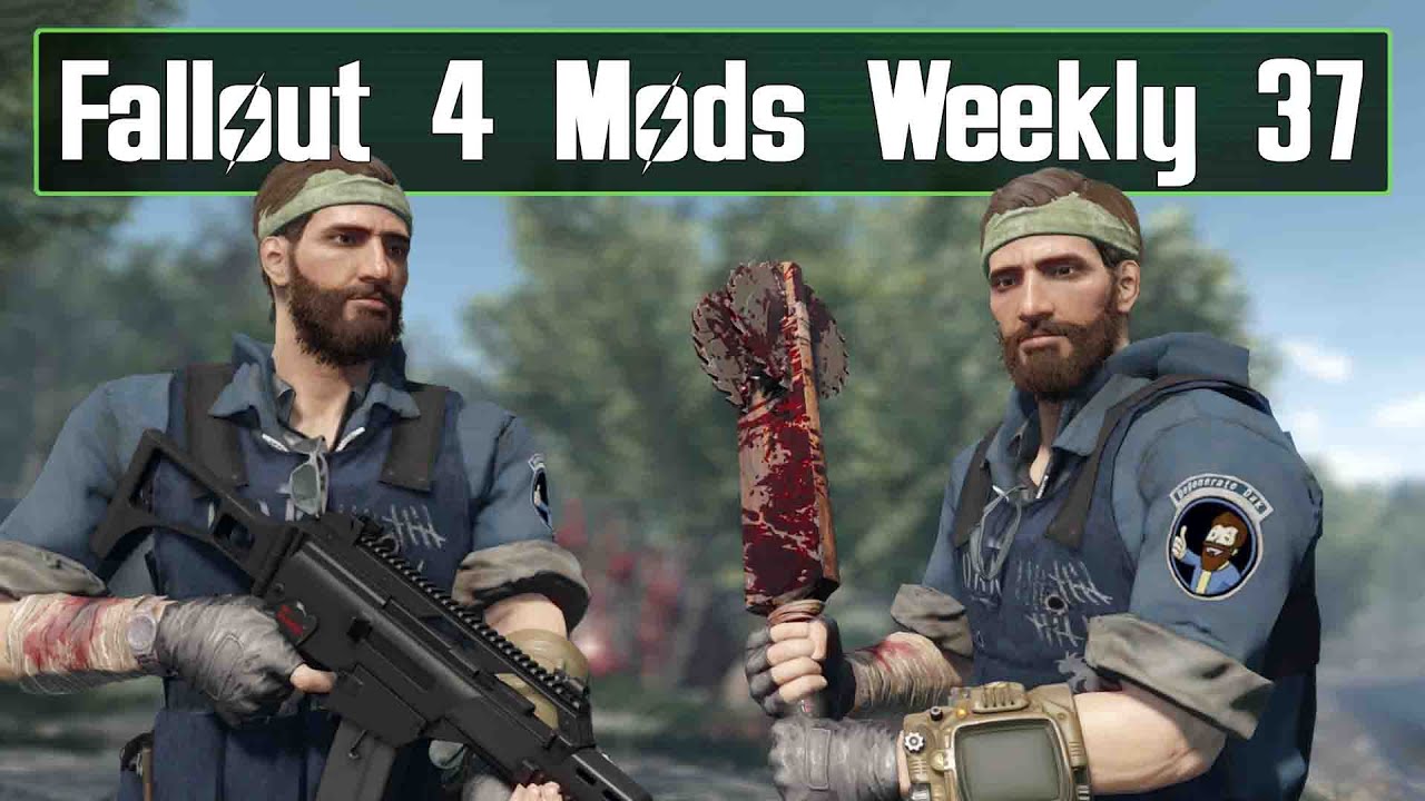 Fallout London Weapons & New Enemies - Fallout 4 Mods Weekly 37 - YouTube