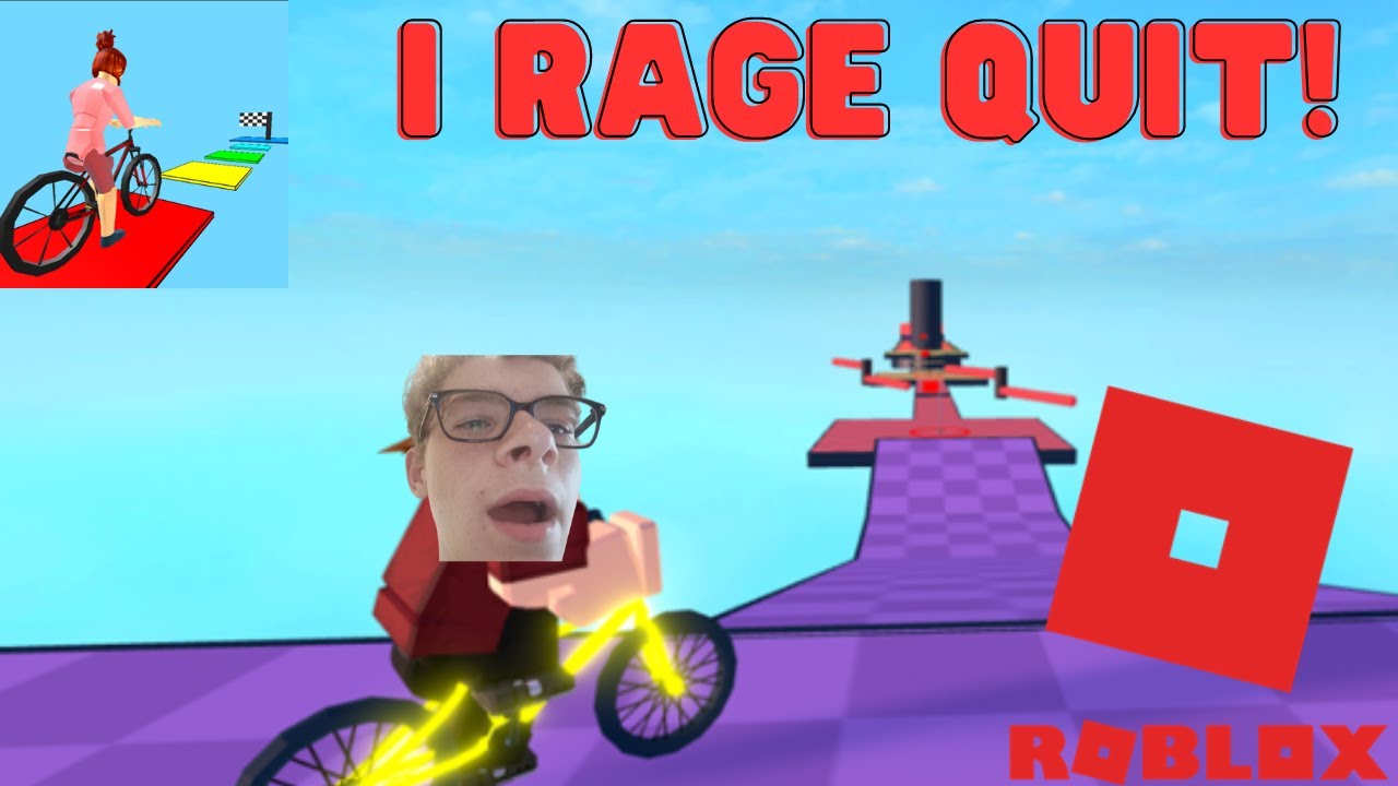 i rage quit in OBBY BUT YOU'RE ON A BIKE! (Roblox) - YouTube