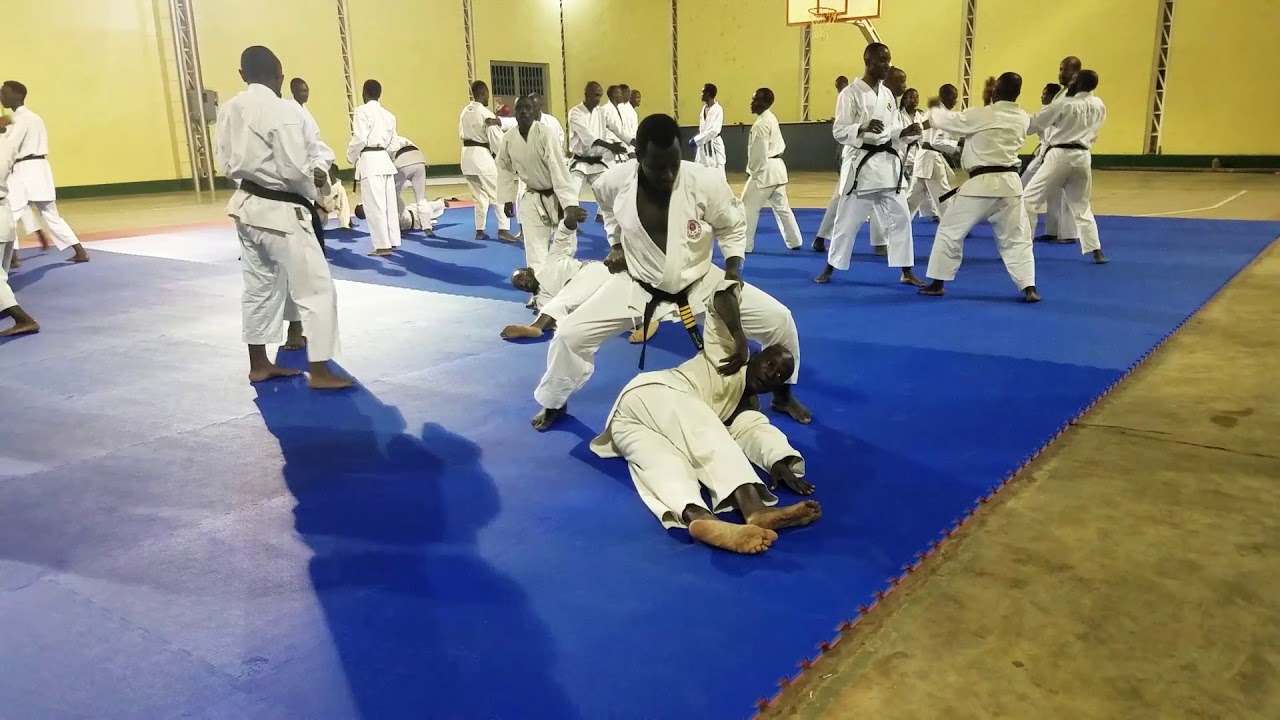 SUGIYAMA SHIHAN KARATE SEMINAR IN RWANDA - YouTube
