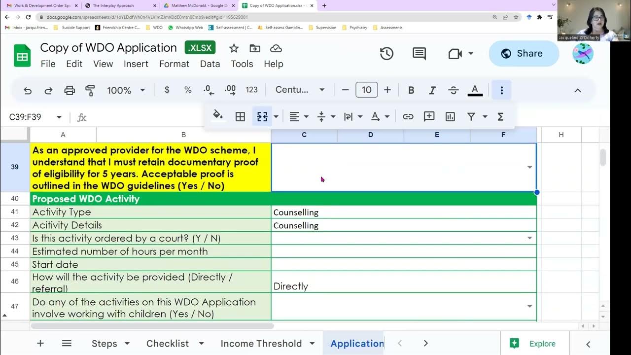 Work And Development Order Application Training Video YouTube work-and-development-order-application-training-video-youtube