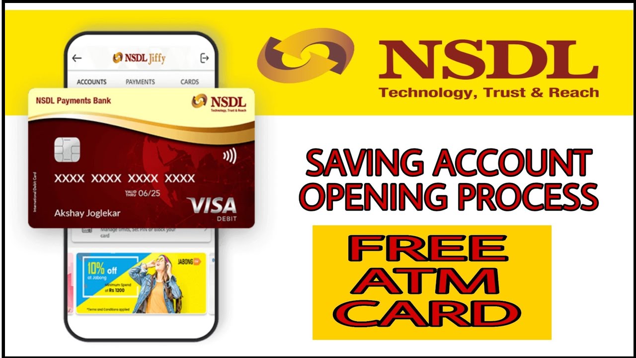 NSDL saving account opening process {HIDNI} - YouTube