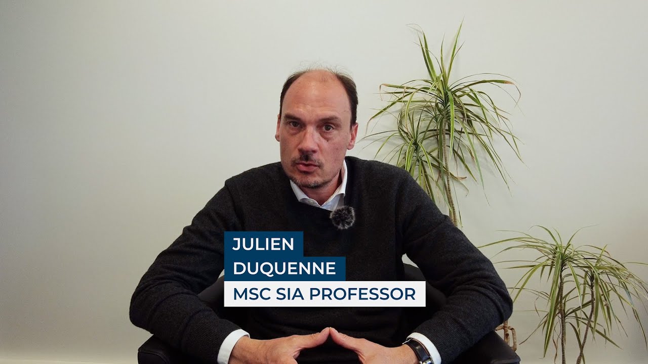 Discover Julien Duquenne’s testimony from the MSc Sustainable Impact ...
