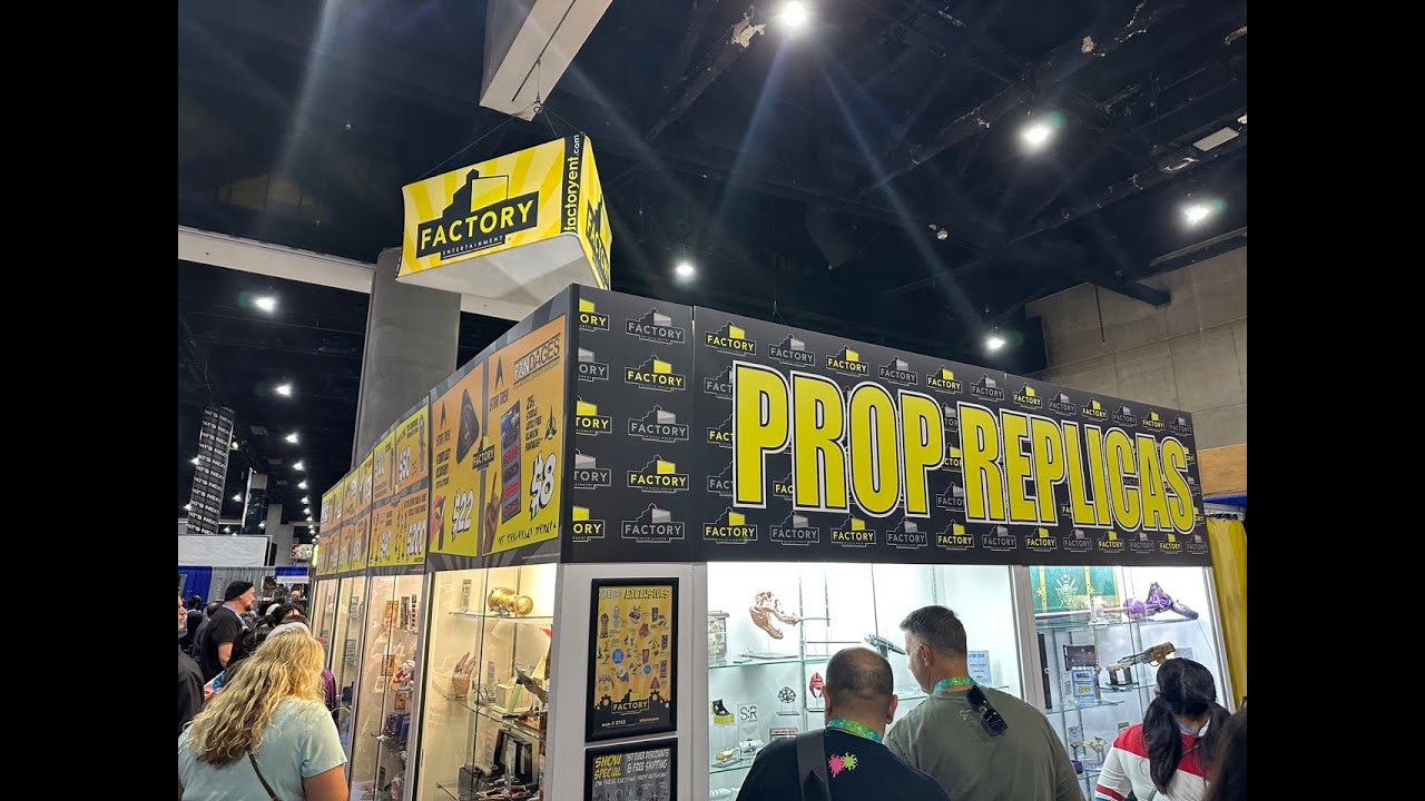 SDCC 2023 Factory Entertainment Booth - YouTube