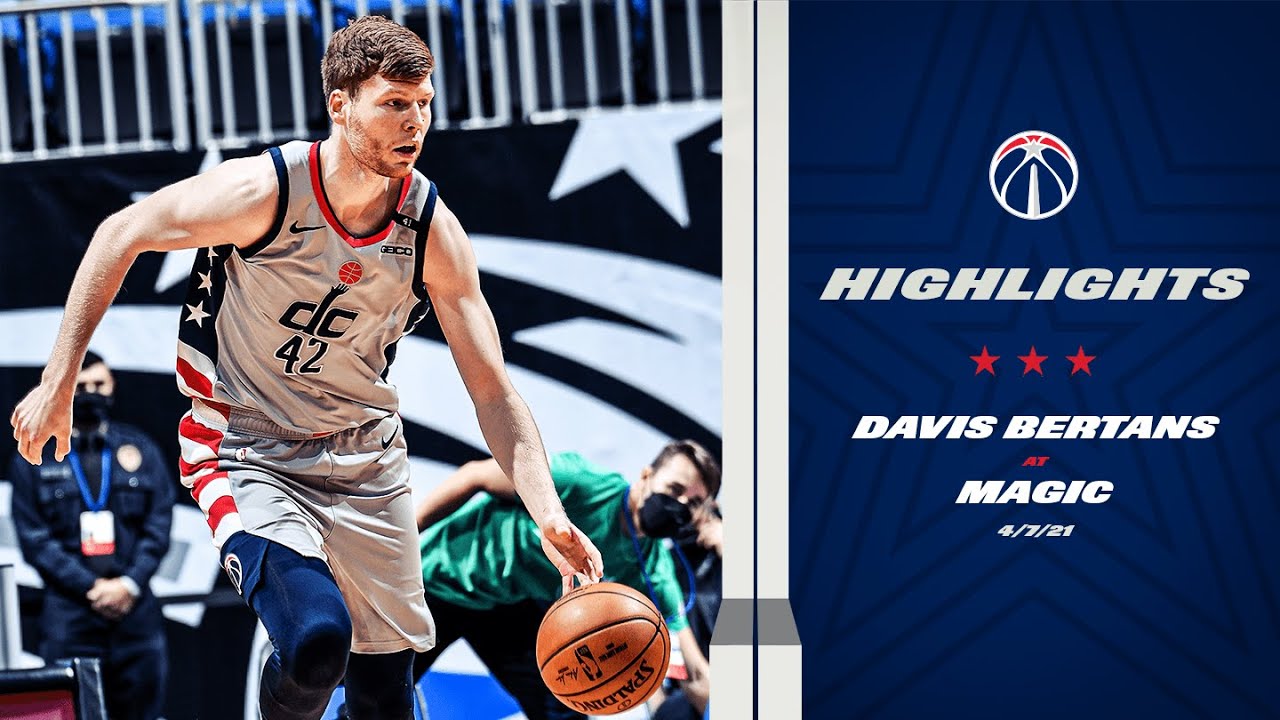 Highlights: Davis Bertans puts up 22 at Magic - 4/7/21 - YouTube