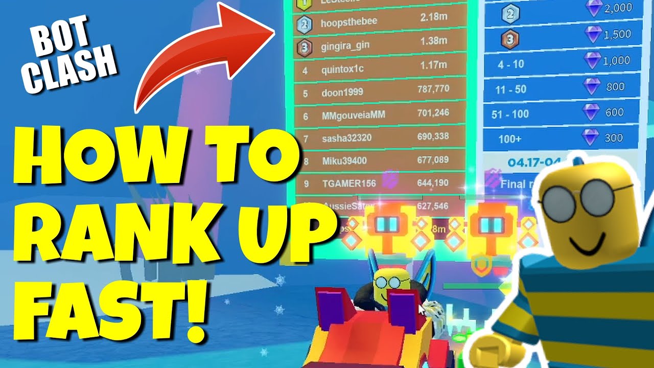 How to RANK UP FAST in BOT CLASH - Tips and Tricks - YouTube