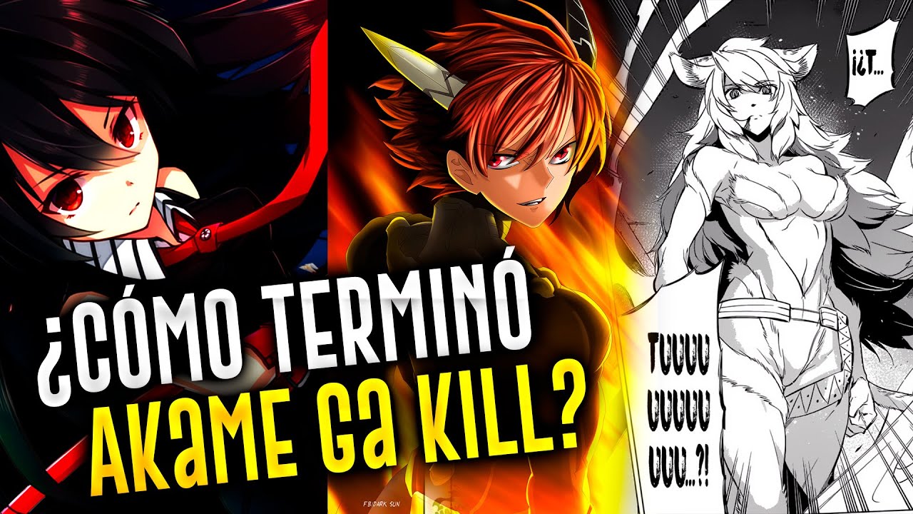 ¿Cómo terminó Akame ga Kill!? | Final del manga - YouTube