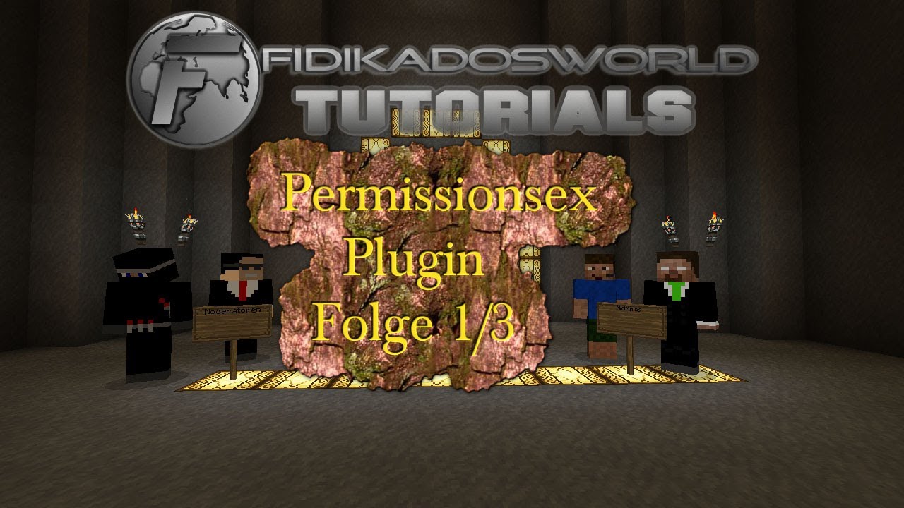 PermissionsEX [#1] - Minecraft Bukkit Plugin - Einleitung zu dem Tutorial - YouTube