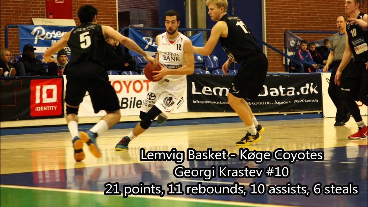 Georgi Krastev Highlights 2016 1st DIV. Denmark - YouTube