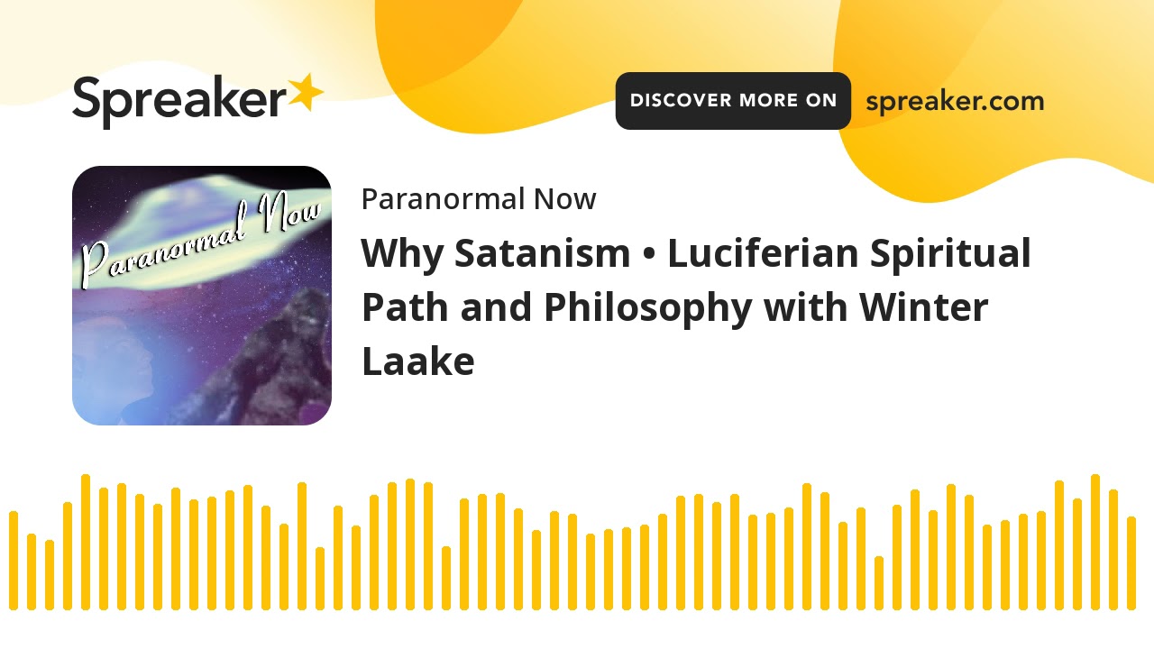 Why Satanism • Luciferian Spiritual Path and Philosophy with Winter ...
