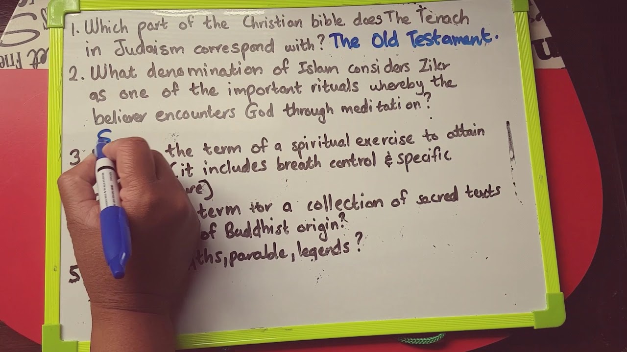 Religion Studies Grade 12 Lesson 6 - YouTube