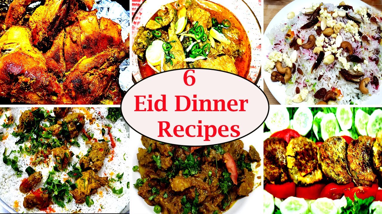 6 Eid Special Dinner Recipes | EID DINNER COMPLETE MENU 2020 by Daily ...