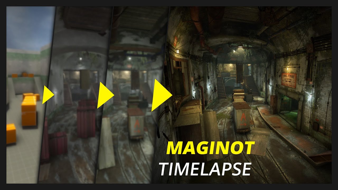 Maginot Timelapse (CS:GO Map) - YouTube