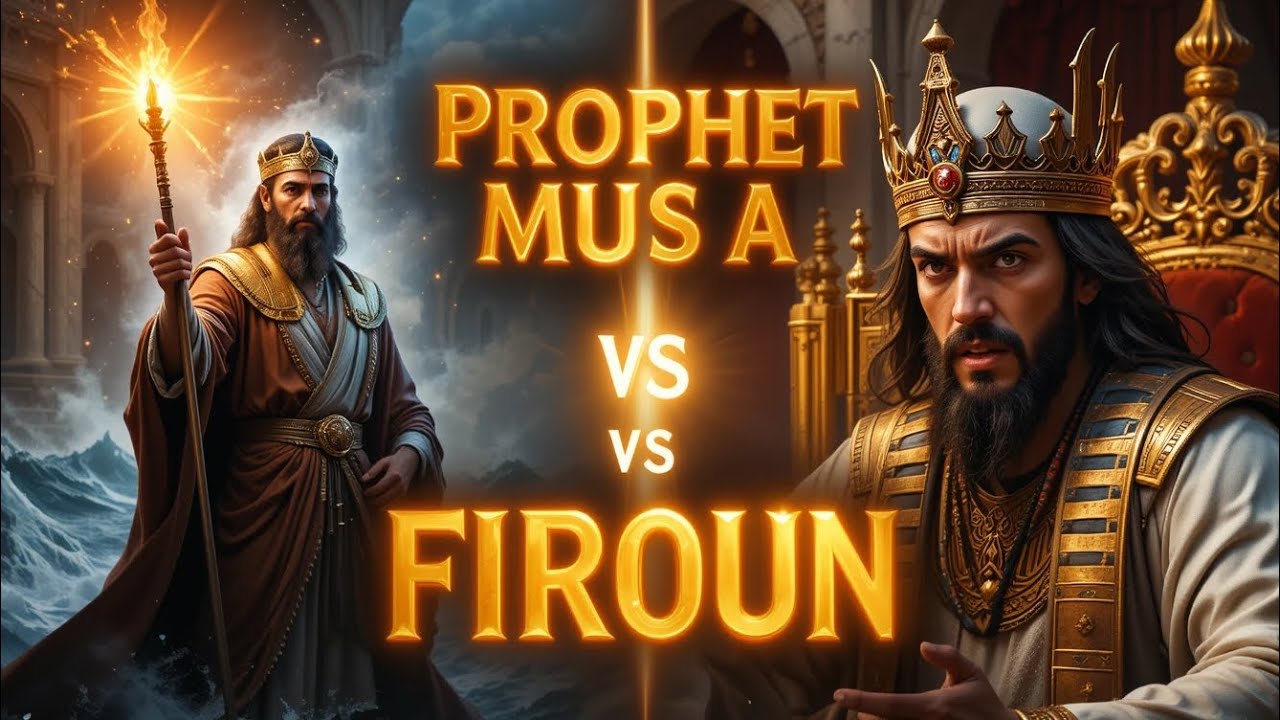 HAZRAT MUSA VS FIROUN HISTORY ISLAMIC WATCH FULL VIDEO PROPHET MUSA ...