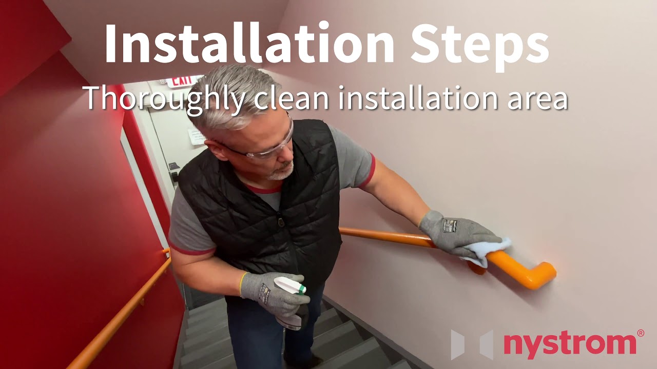 Luminous Egress Install: Handrail - YouTube