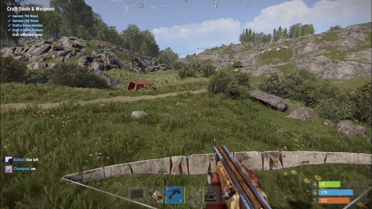 Console player tries PC RUST - YouTube