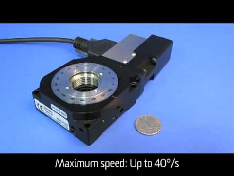 URS50BCC & URS50BPP Precision Rotation Stages - YouTube