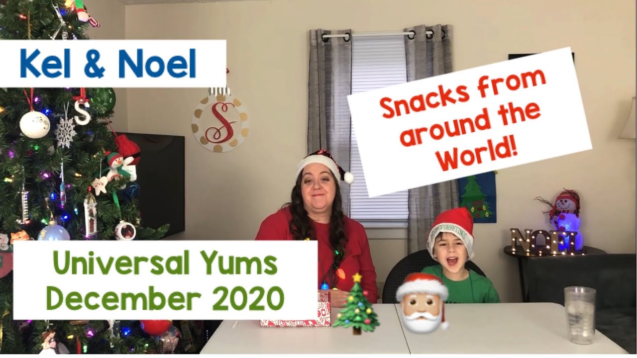 Universal Yums Yum Box December 2020! Snacks From Around The World ...