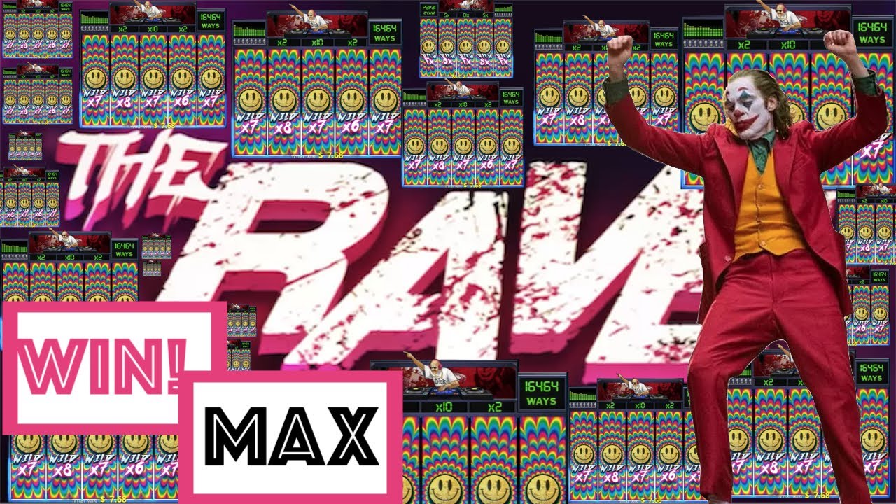 EPIC WILD SETUP RESULTS IN GIGANTIC WIN ON THE RAVE SLOT #3 - YouTube