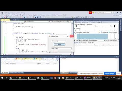C# - Estructura IF - Ejercicios 1 - YouTube