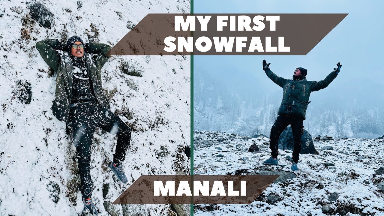 ആധിയാട്ടു മഞ്ഞു മല കാണാൻ പോയപ്പോ 🥶🥶 | my first snowfall ️ ⛄️ - YouTube