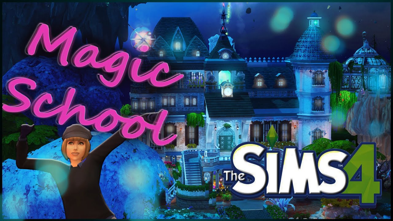 ⭐ History of the School of Magic. Sims 4. NoCC ⭐ - YouTube
